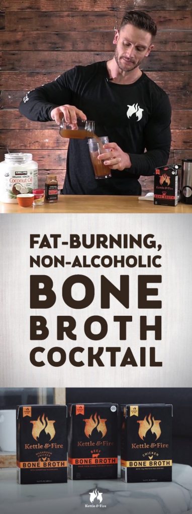 Non-Alcoholic Bone Broth Cocktail