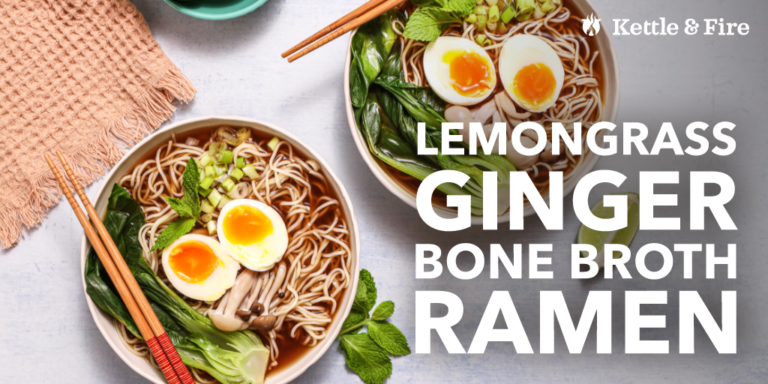 Lemongrass Ginger Bone Broth Ramen